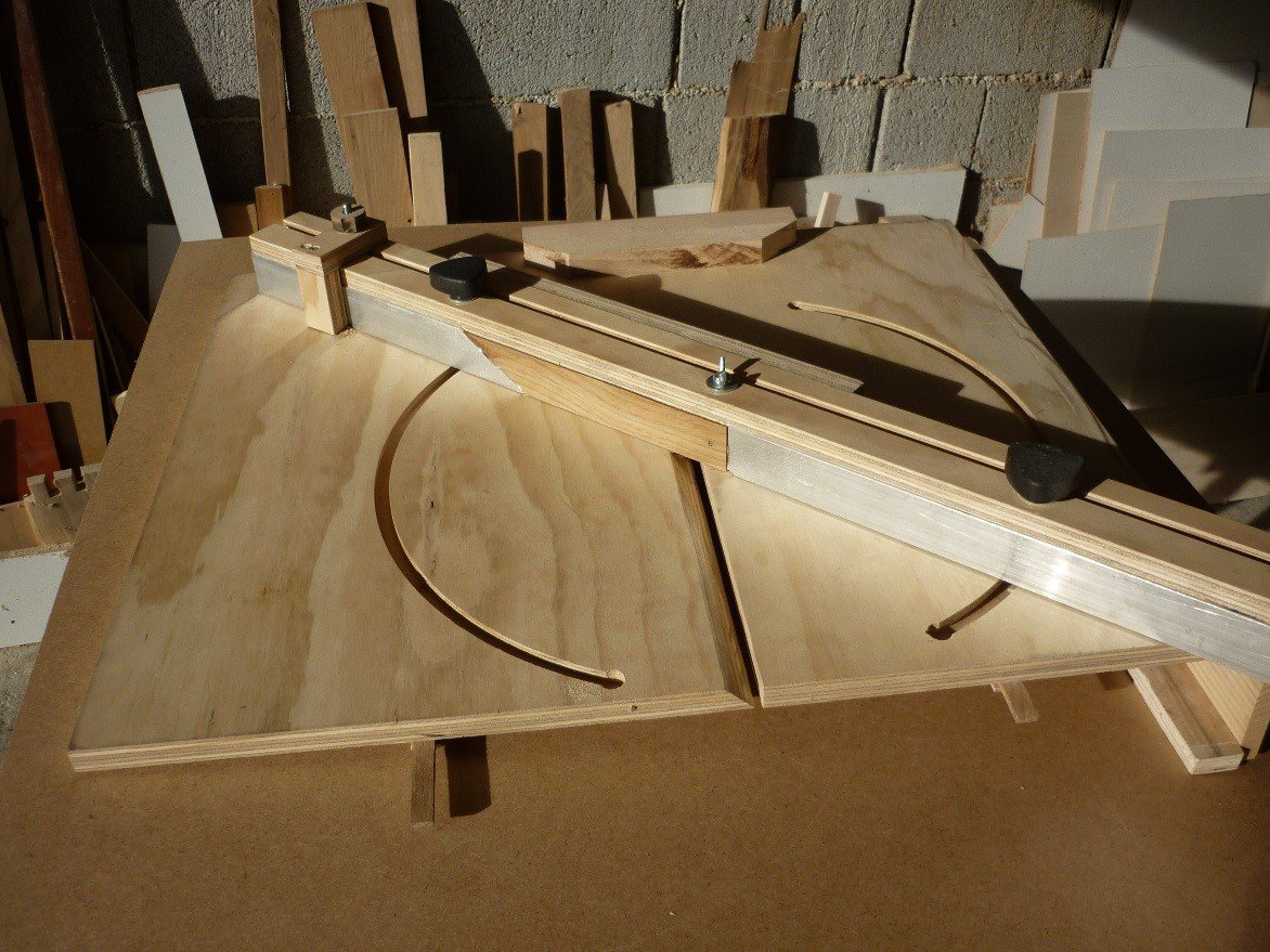 MITER COMPOUND CUT- Learn To Build a Bowl - Wood Dad